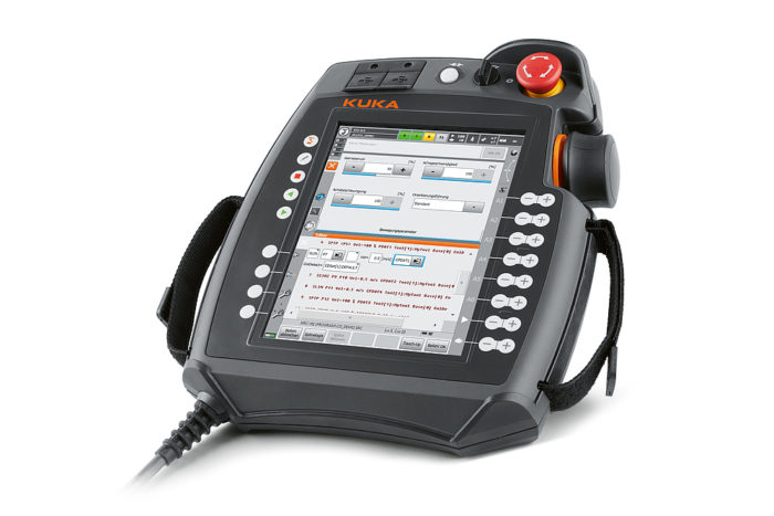 Wireless teach pendants for robots